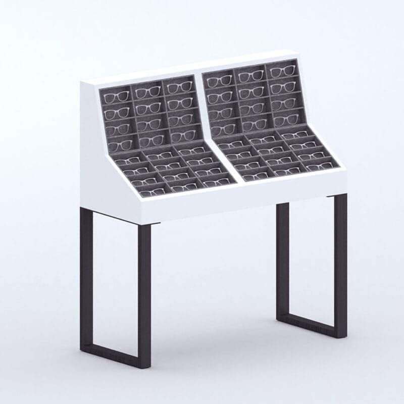 Talmadge Waterfall Drawer Display - OMG! Optical Marketing Group