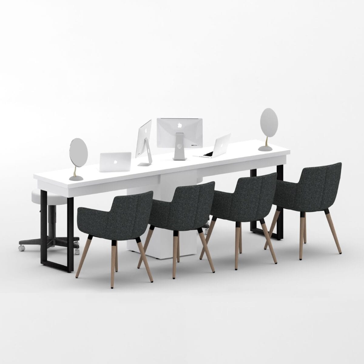 Cardiff Double Sales Desk - OMG! Optical Marketing Group