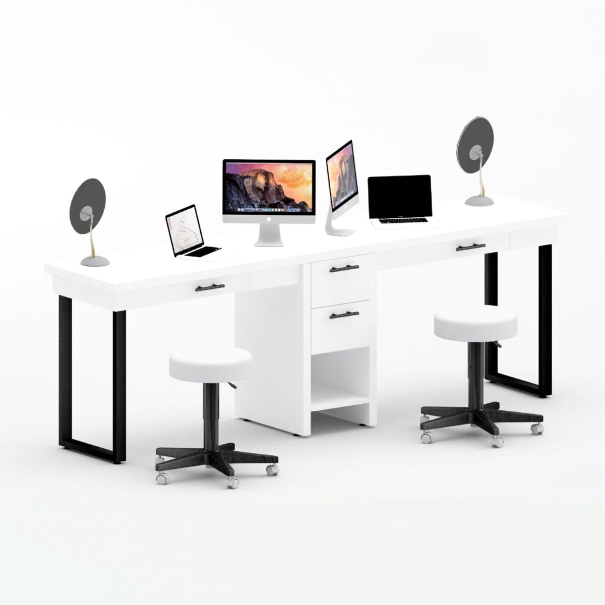 Cardiff Double Sales Desk - OMG! Optical Marketing Group