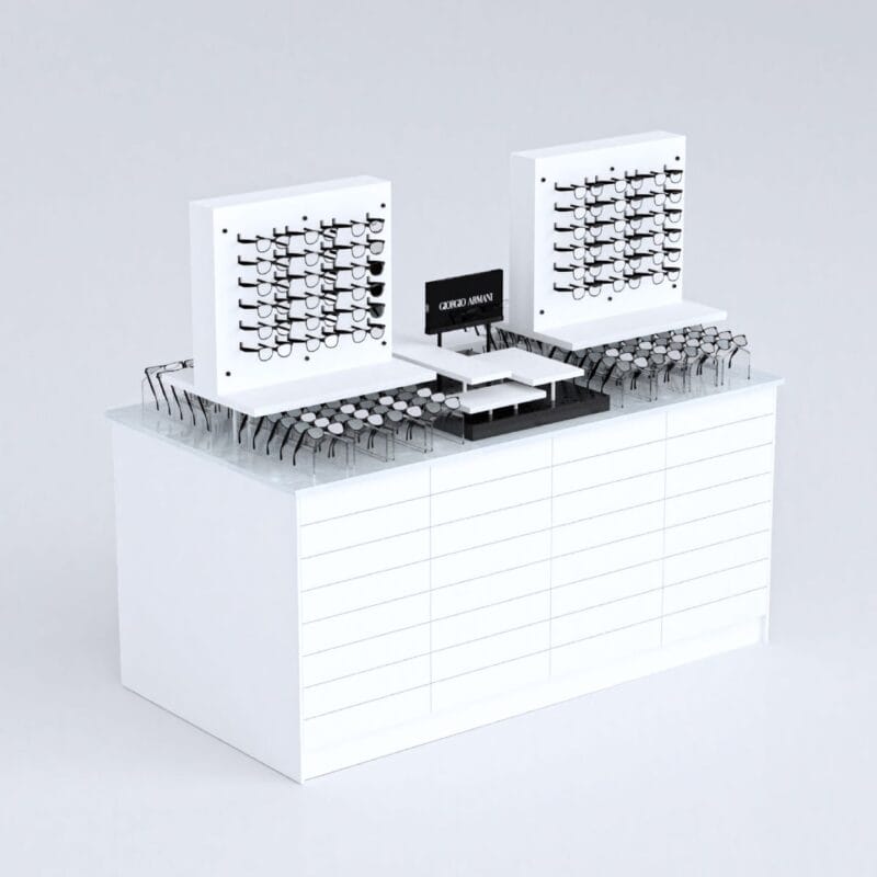 Center Island Display Table - OMG! Optical Marketing Group